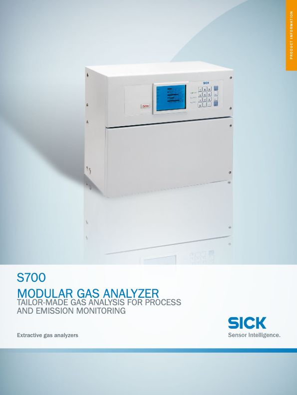 S700 Gas Analyzer-SICK catalogue-TAILOR-MADE-CEMS-Gas analysis | ENVIMART