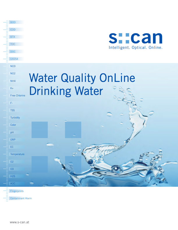 SCAN Drinking Water - Online Monitoring Sensor | ENVIMART